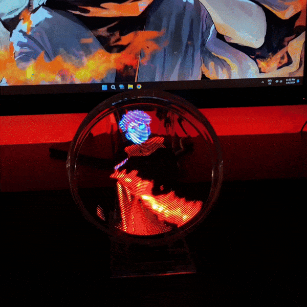 MyHoloScreen™ Mini Desktop Hologram Fan – My Holo Screen Co